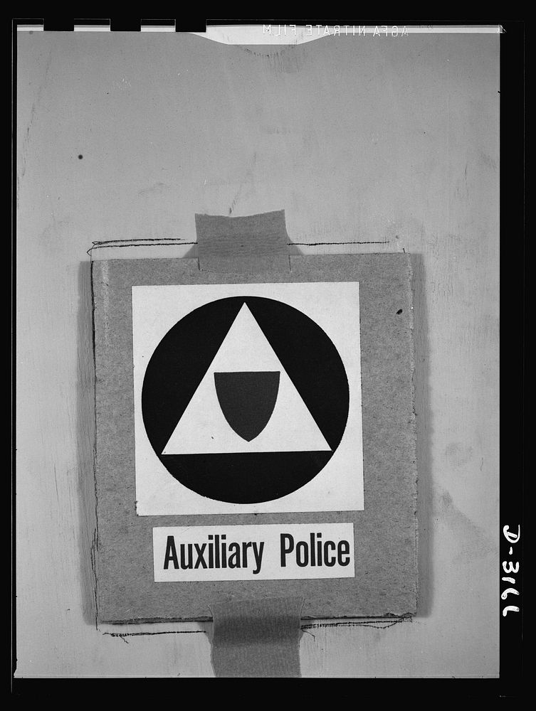 Insignia Air Raid Protective Services. | Free Photo - rawpixel