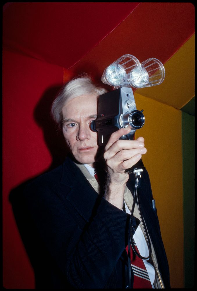 Andy Warhol polaroid; polavision Bernard | Free Photo - rawpixel