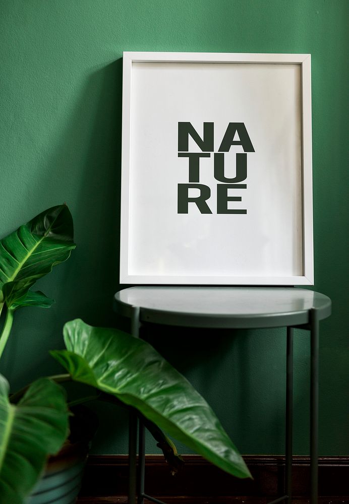 Frame green wall | Premium Photo - rawpixel