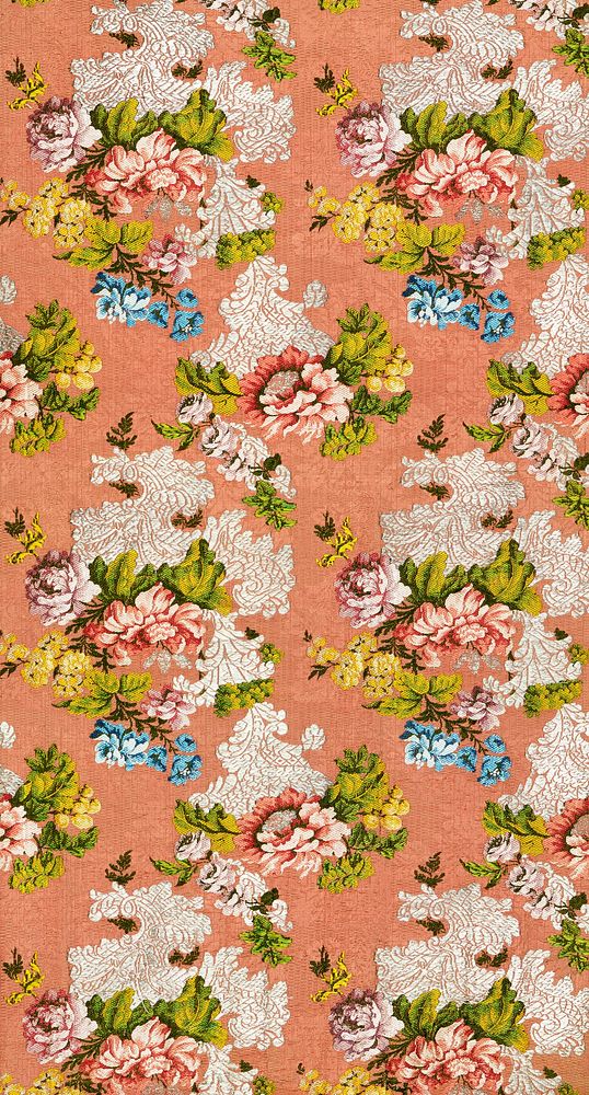Vintage floral pattern high resolution | Free Photo Illustration - rawpixel