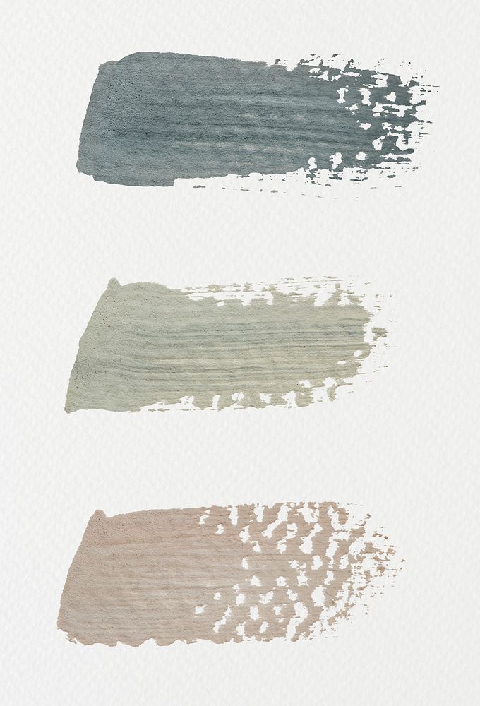 Colorful brush stroke background vector | Premium PSD - rawpixel