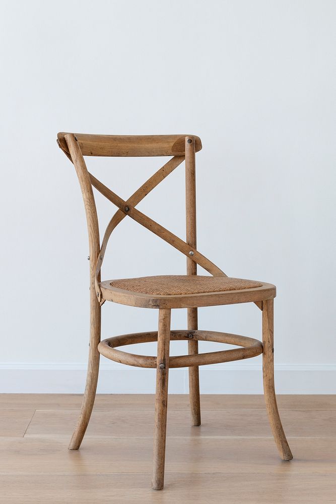 Brown wooden chair on wooden | Free Photo - rawpixel