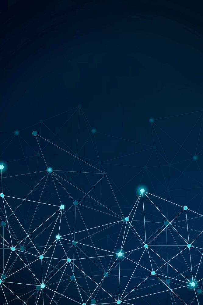 Blue network patterned background | Premium Photo - rawpixel