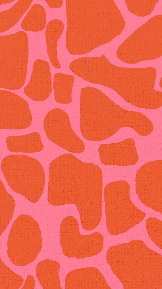 Red iPhone wallpaper, abstract animal | Free Photo - rawpixel