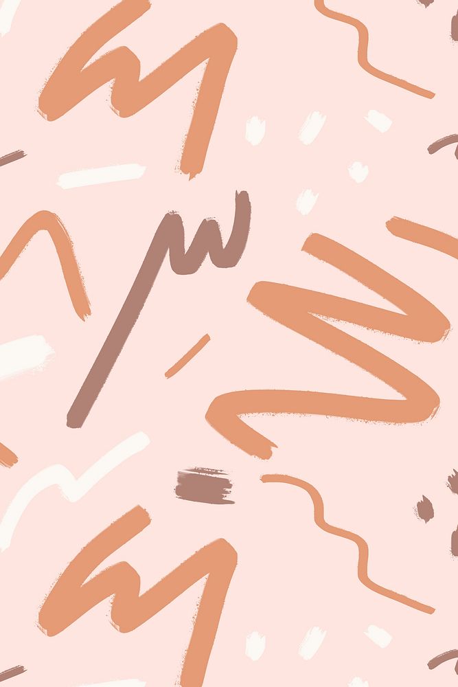 Pink Memphis pattern background, cute | Free Photo - rawpixel