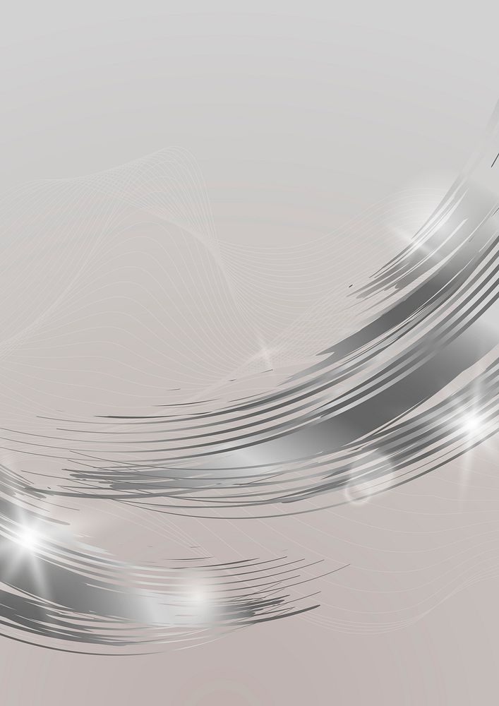 Silver wave abstract background vector | Free Vector - rawpixel