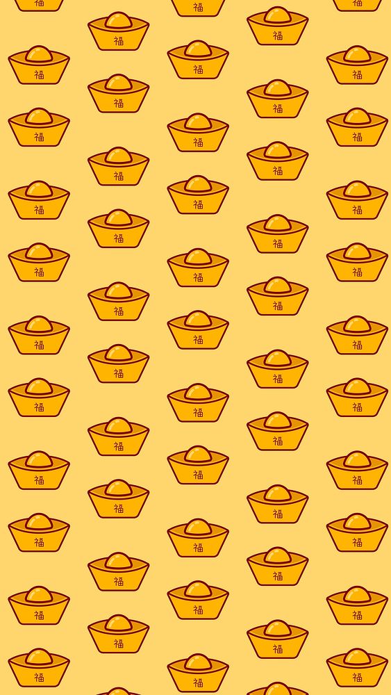 Chinese good fortune wallpaper vector | Premium Vector - rawpixel