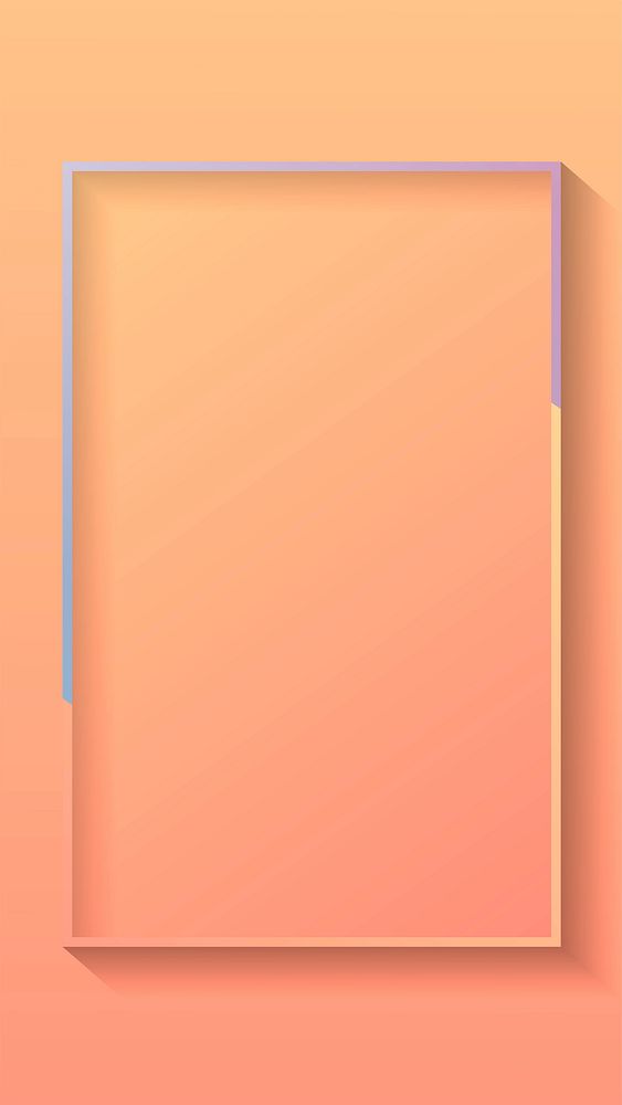 Blank rectangle colorful abstract frame | Premium Vector - rawpixel