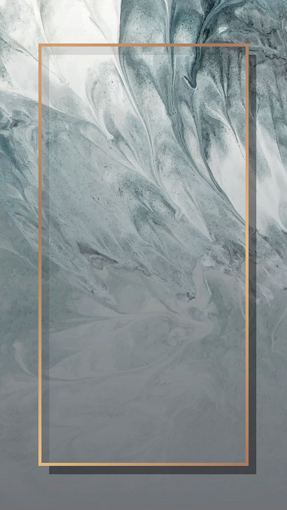 Rectangle gold frame paintbrush textured | Premium Vector - rawpixel