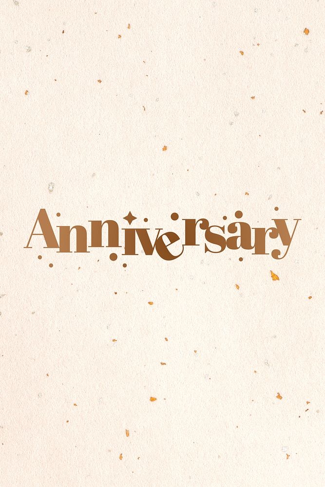Gold anniversary word psd calligraphy | Premium Photo - rawpixel