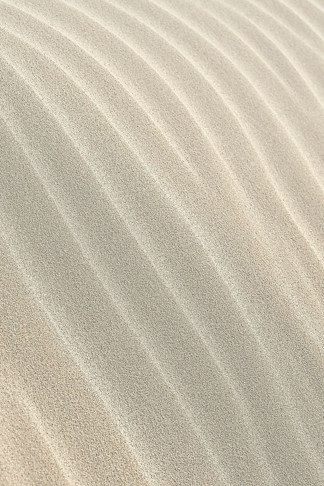 Beach sand texture background, wavy | Free Photo - rawpixel