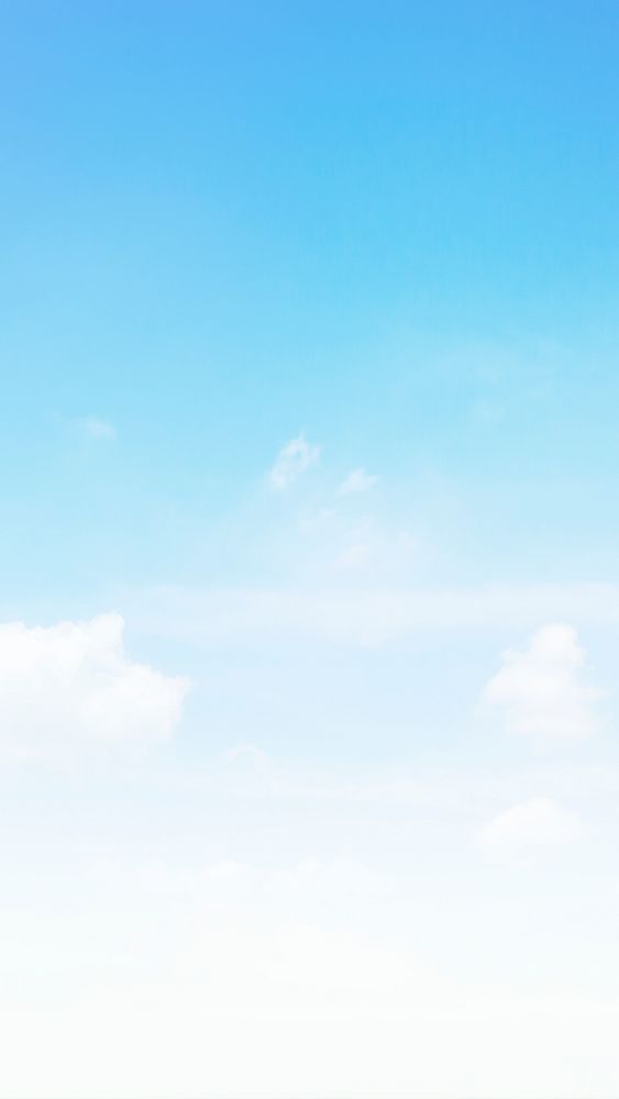 Blue sky mobile wallpaper, nature | Free Photo - rawpixel