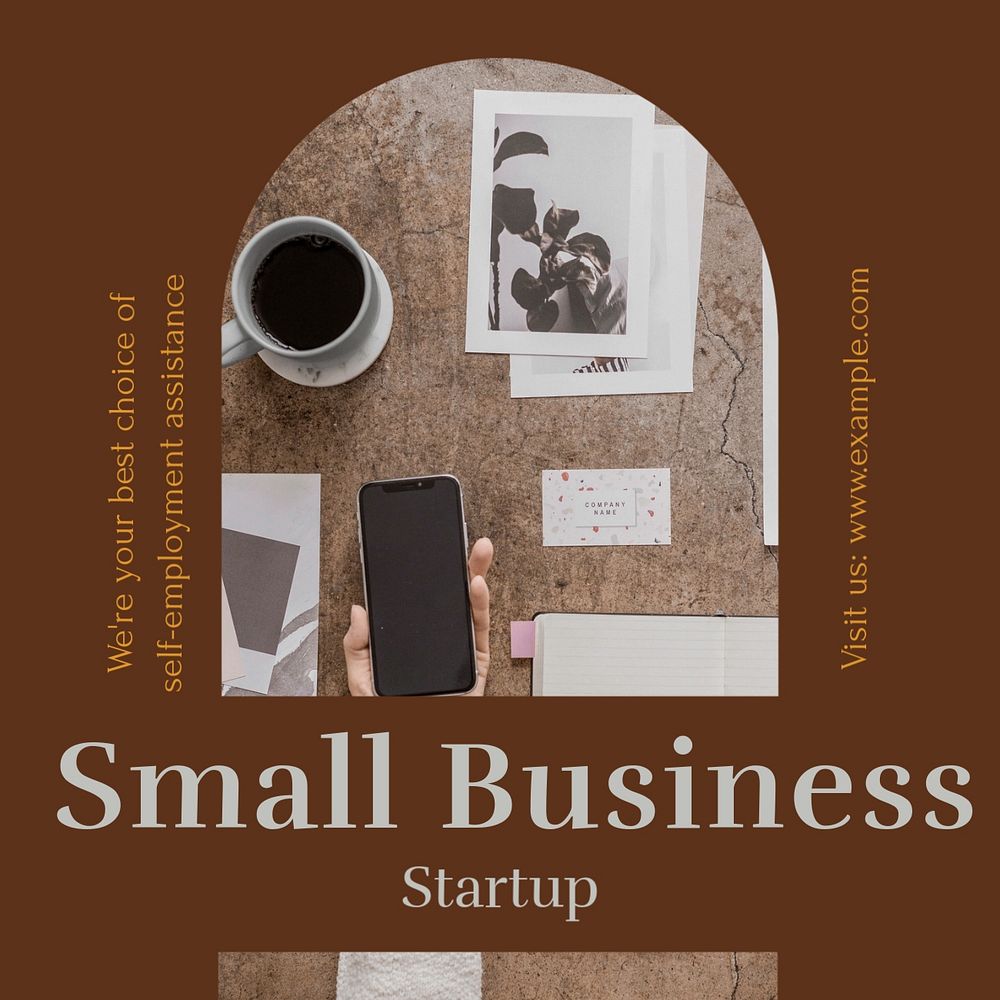 Small business Instagram post template, | Free Editable Template - rawpixel