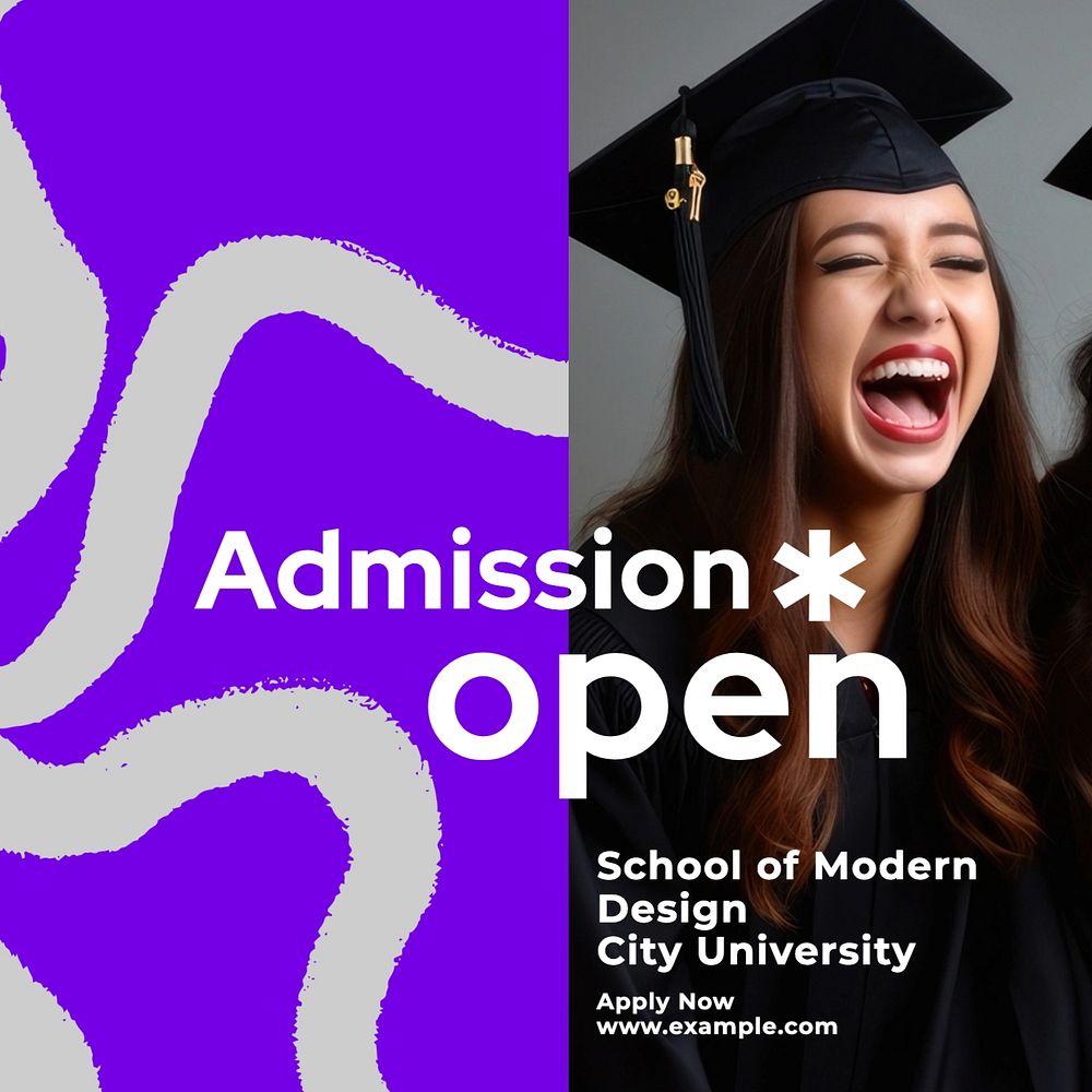 Admission open Facebook post template | Premium Editable Template ...