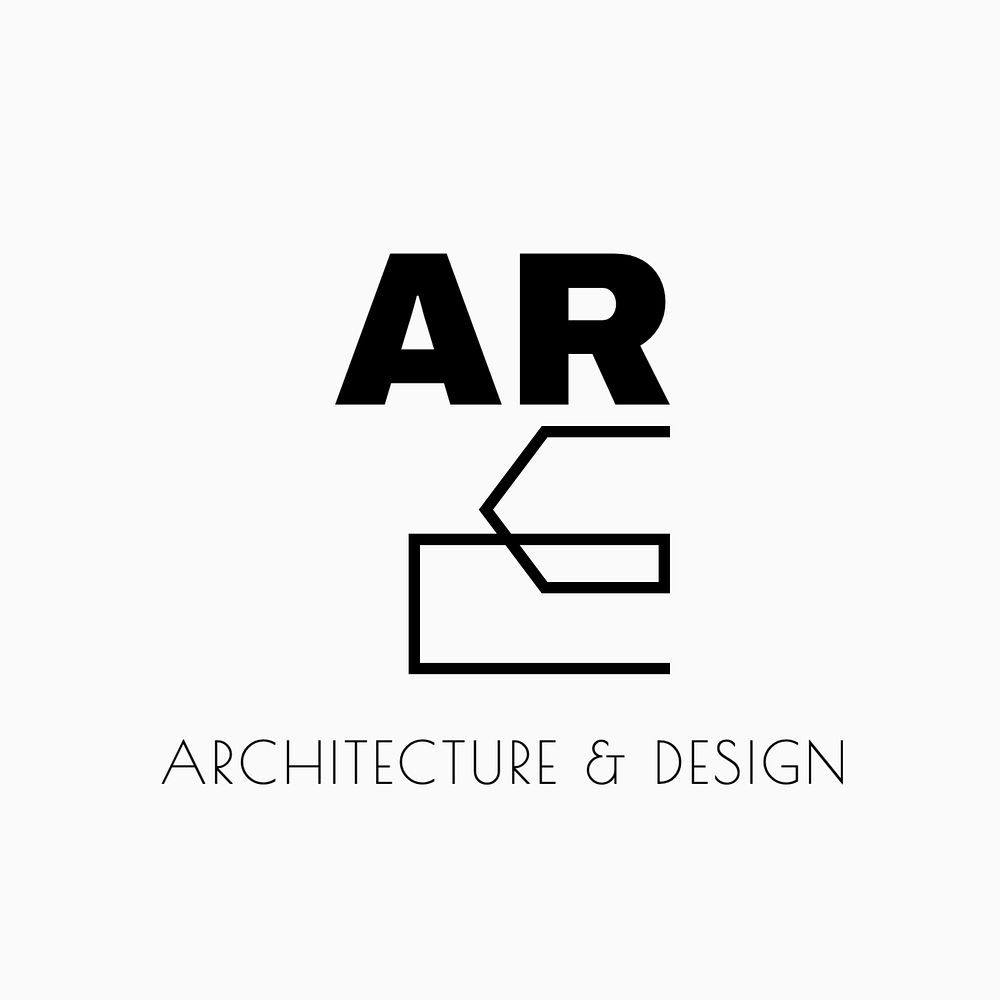 Architecture studio logo, editable business | Premium Logo Maker - rawpixel