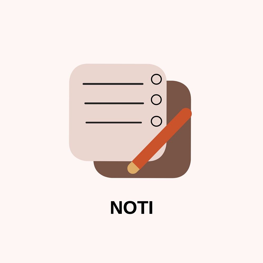 Noti icon editable design, community | Free Editable Design - rawpixel