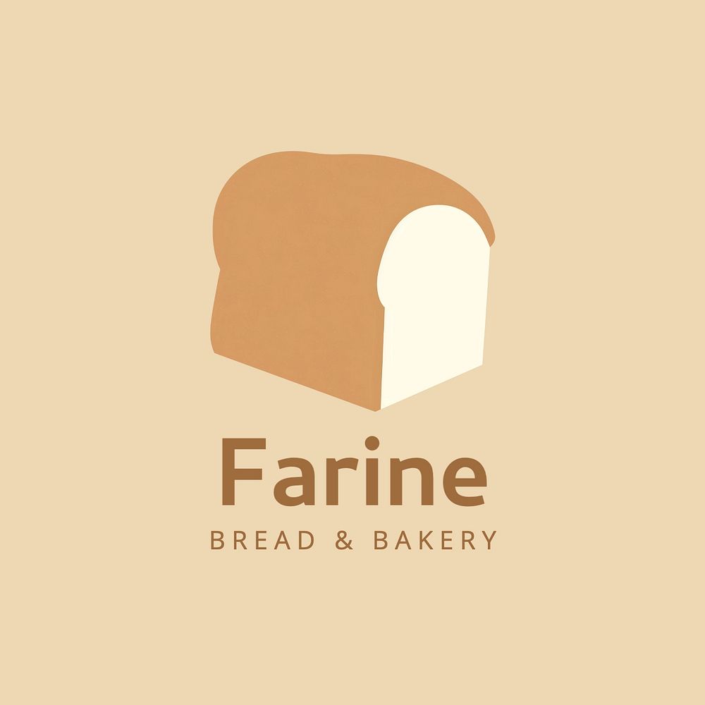 Bakery business logo template, editable | Premium Logo Maker - rawpixel