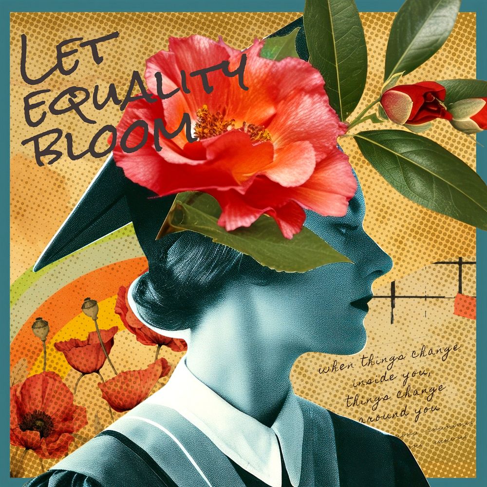 Equality quote Facebook post template | Free Editable Template - rawpixel