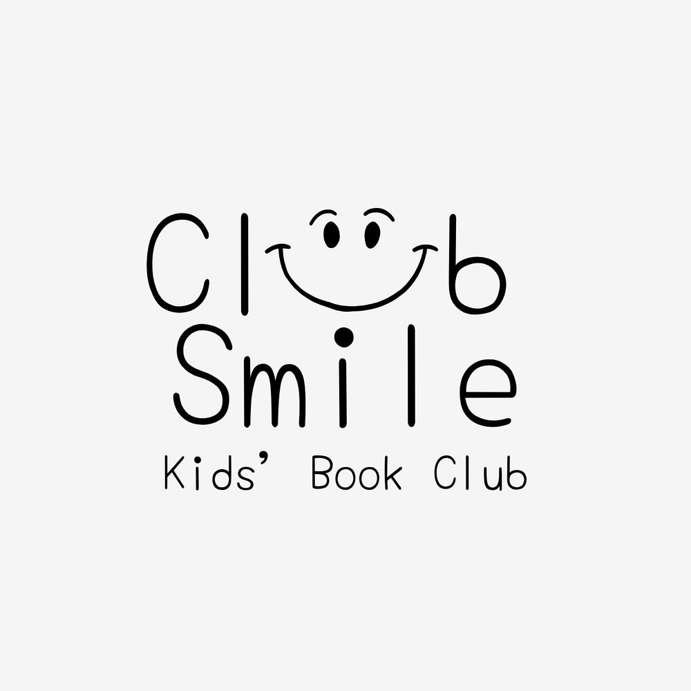 Kid's book club logo, editable | Premium Logo Maker - rawpixel