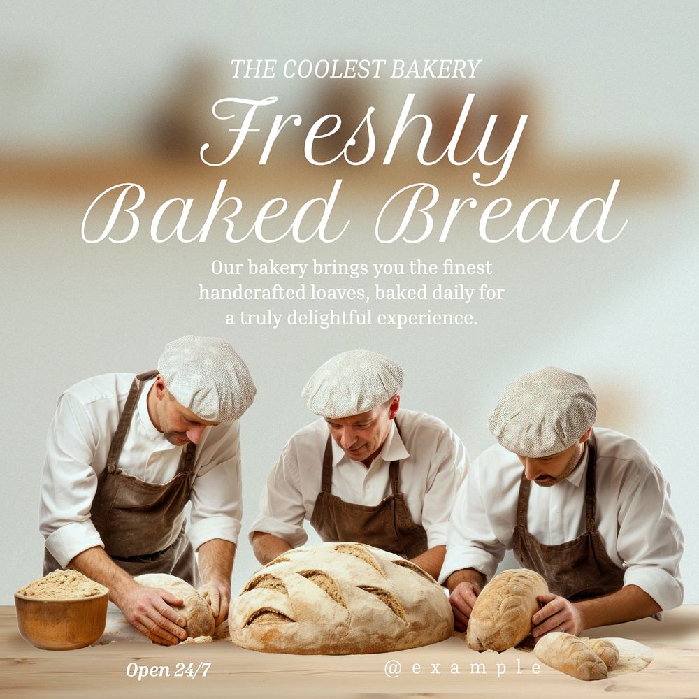 Bakery Facebook post template | Premium Editable Template - rawpixel