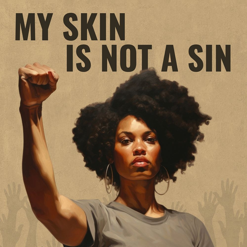 Black lives matter Instagram post | Free Editable Template - rawpixel