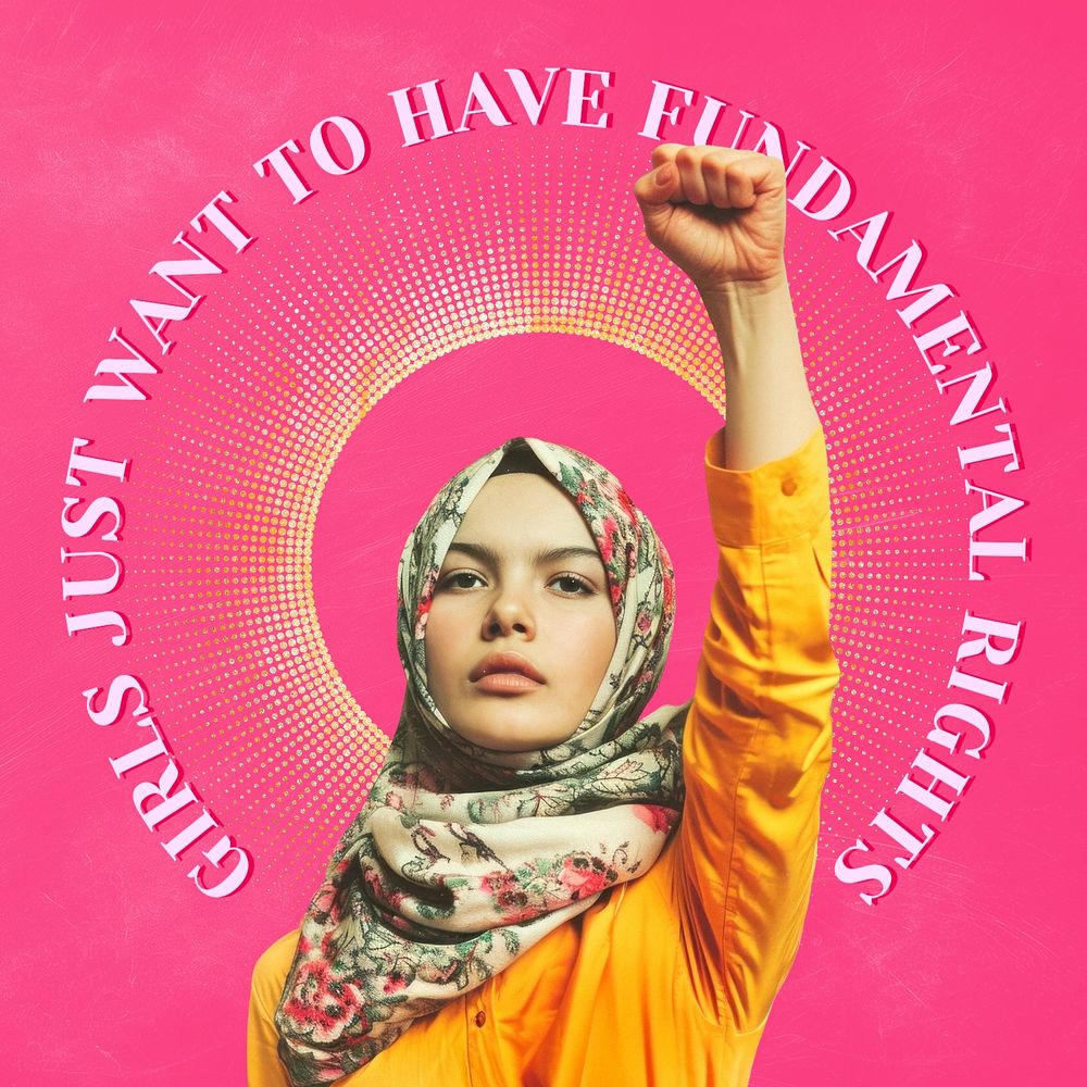 Women empowerment quote Facebook post | Free Editable Template - rawpixel