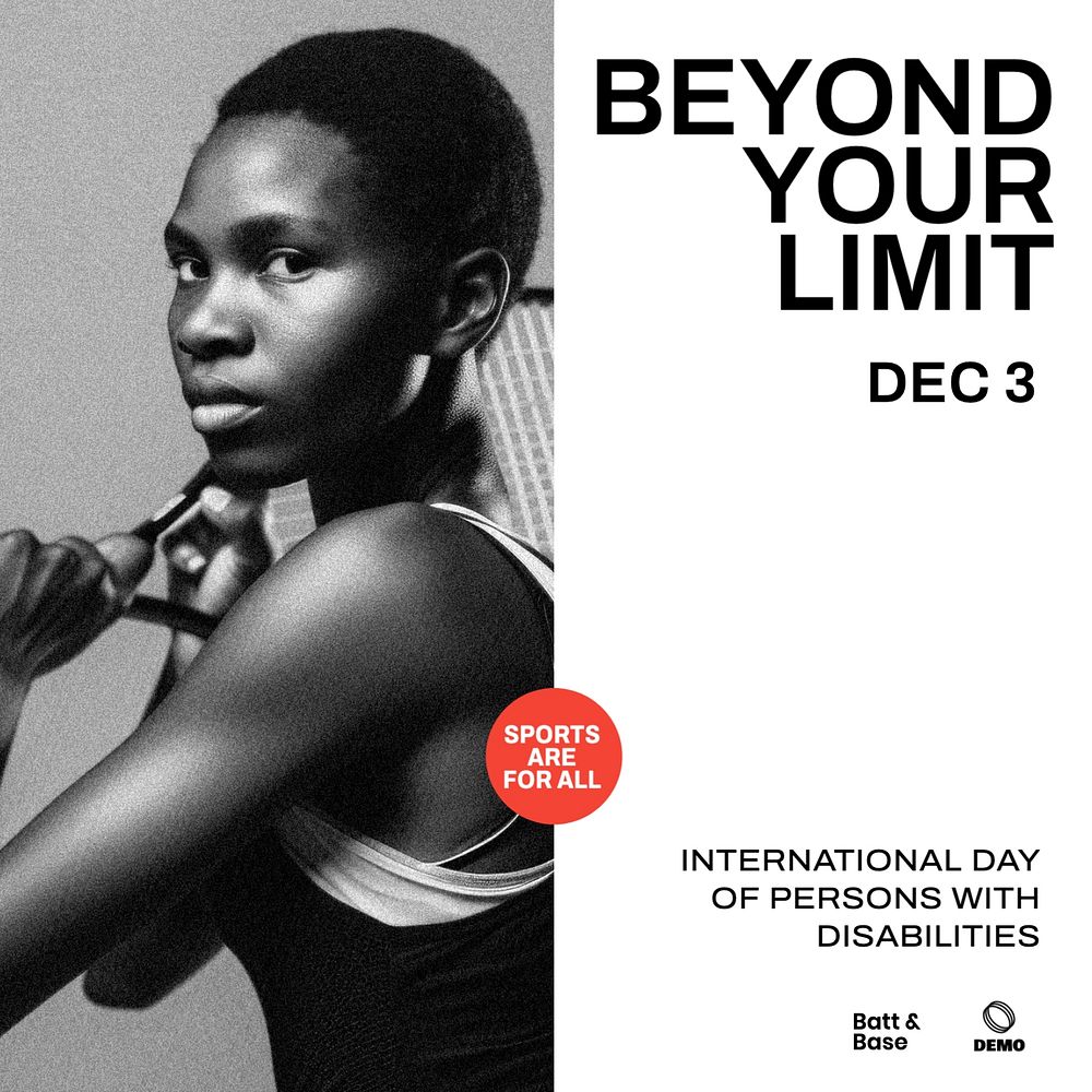 World disability day Facebook post | Premium Editable Template - rawpixel