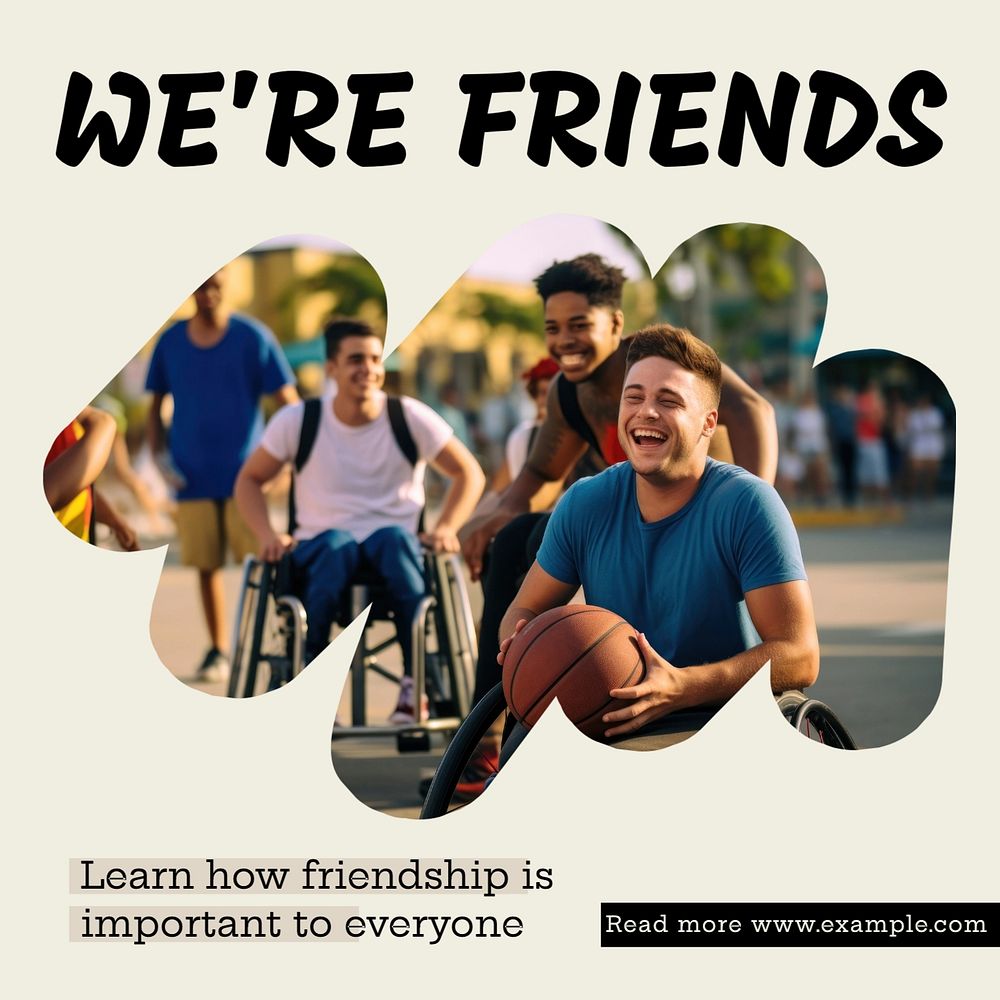 Friends Instagram post template | Premium Editable Template - rawpixel