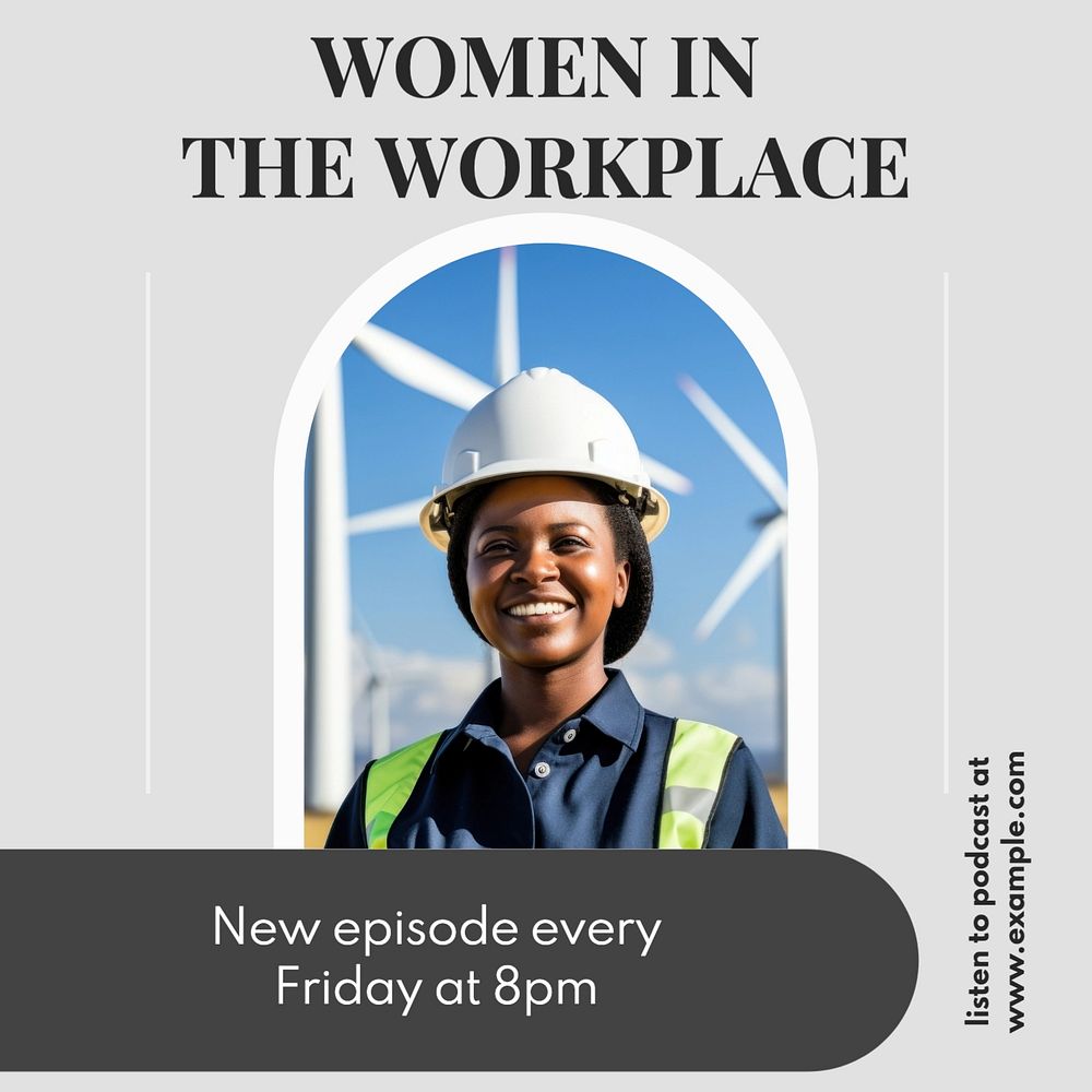 Women work Instagram post template | Premium Editable Template - rawpixel