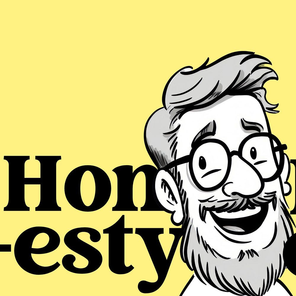 Honesty Instagram post template | Premium Editable Template - rawpixel