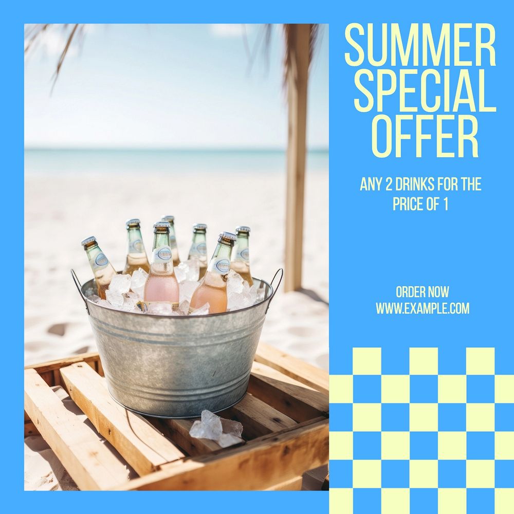 Special offer Instagram post template | Premium Editable Template ...