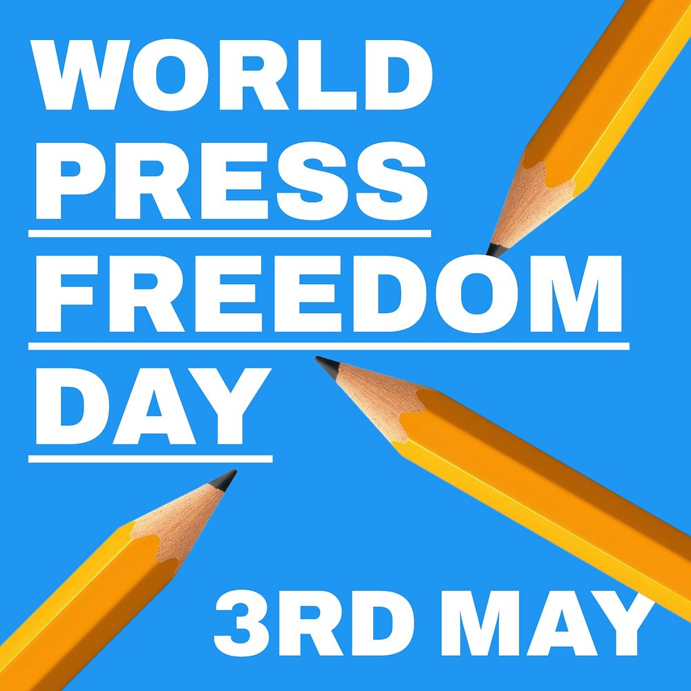 Press Freedom Day Instagram post | Premium Editable Template - rawpixel