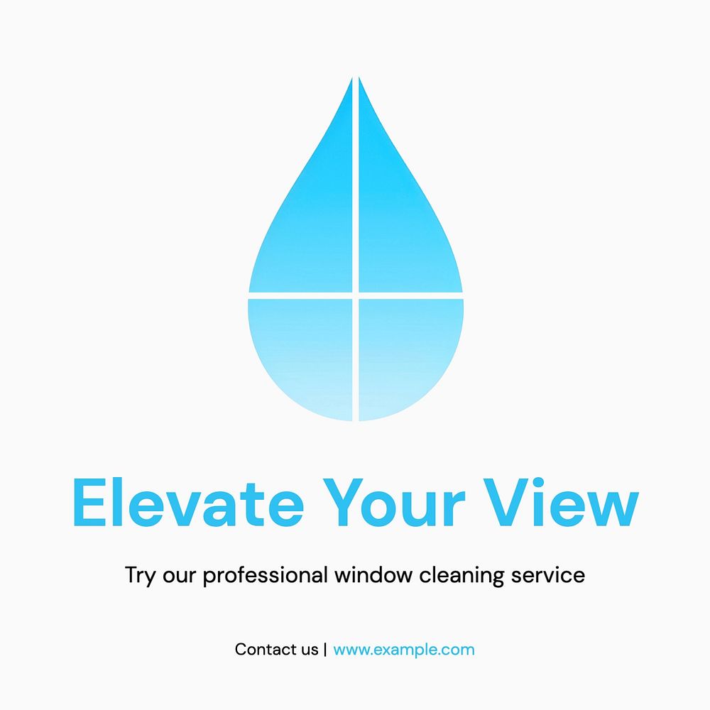 Elevate your view Instagram post | Premium Editable Template - rawpixel