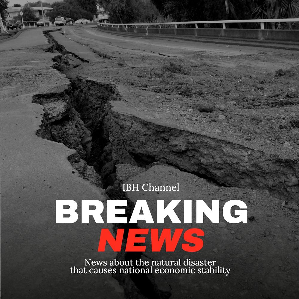 Breaking news reporting Instagram post | Free Editable Template - rawpixel