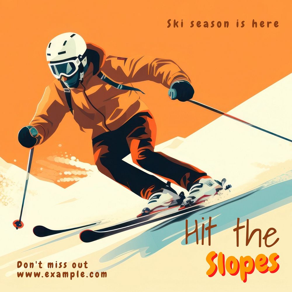 Ski Templates | Download Free Designs on rawpixel