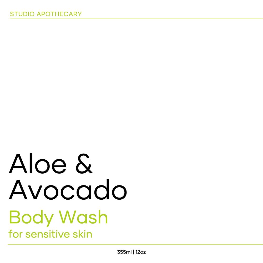 Body wash label template, editable | Premium Editable Template - rawpixel