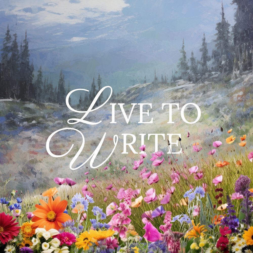 Writing quote Instagram post template | Premium Editable Template ...