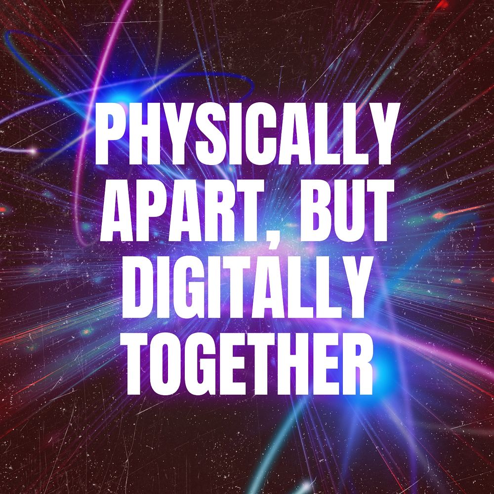 Digital quote Instagram post template | Premium Editable Template ...