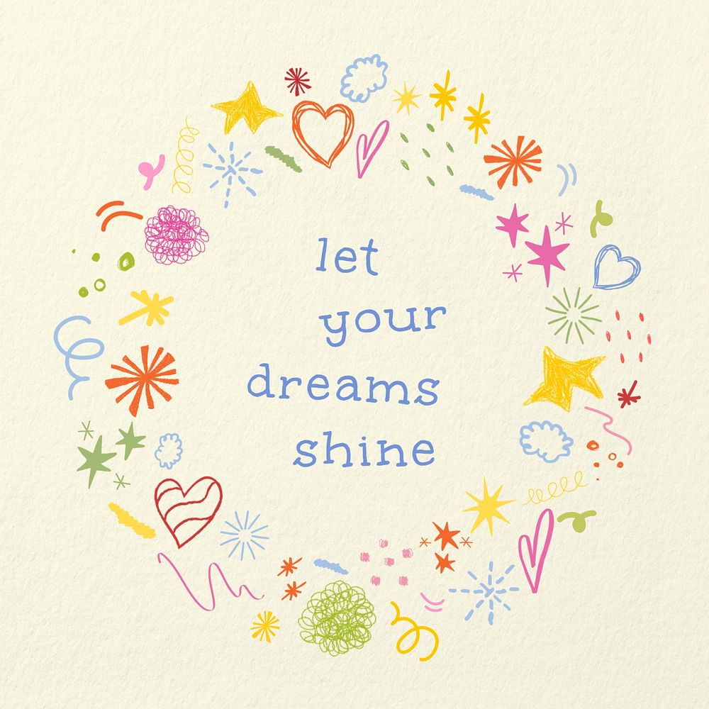 Dream quote Instagram post template | Premium Editable Template - rawpixel