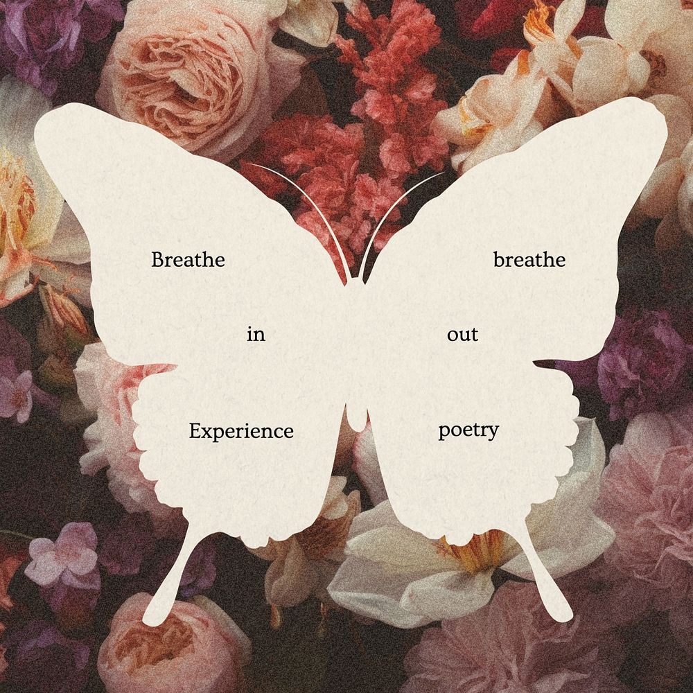 Poetry quote Instagram post template | Premium Editable Template - rawpixel