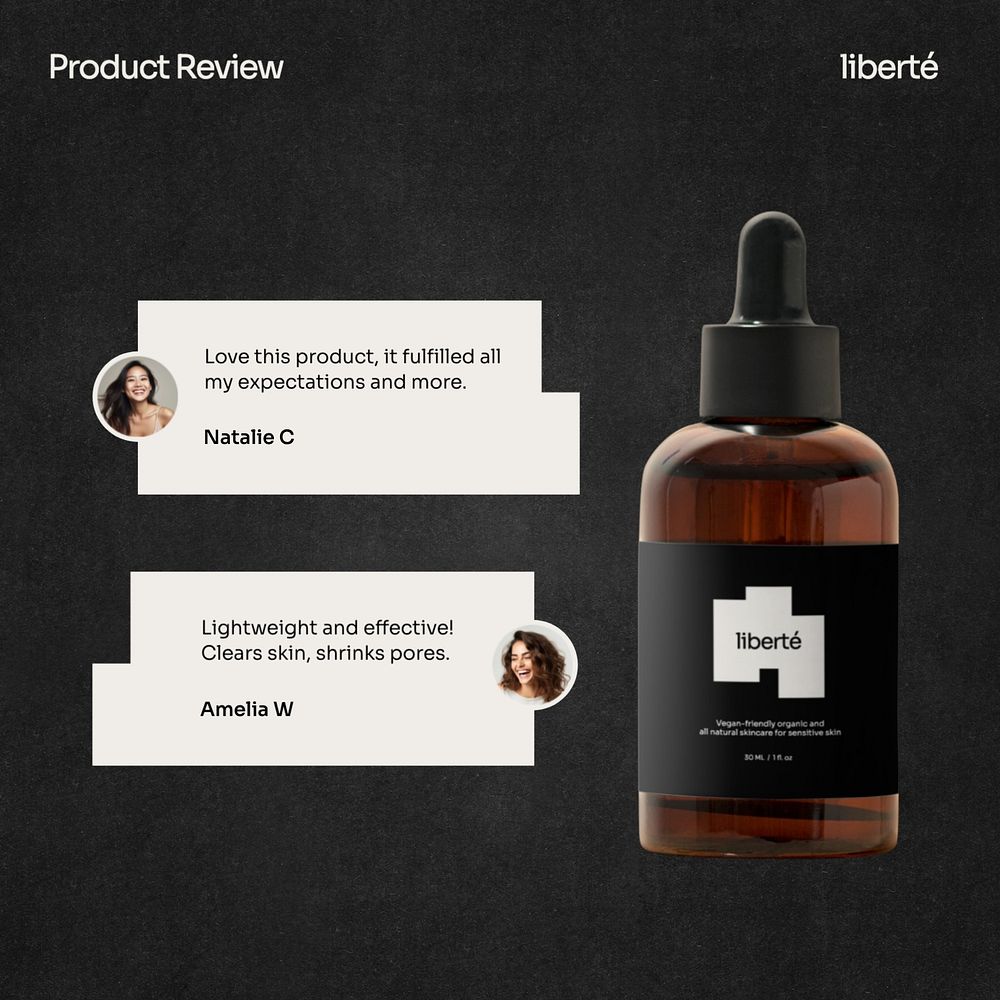 Product review Instagram post template, | Premium Editable Template ...