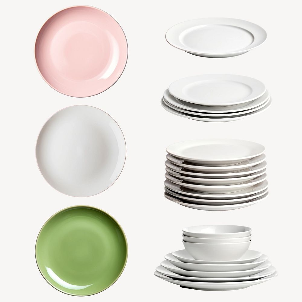Minimal dinnerware set, editable design | Premium Editable Design ...