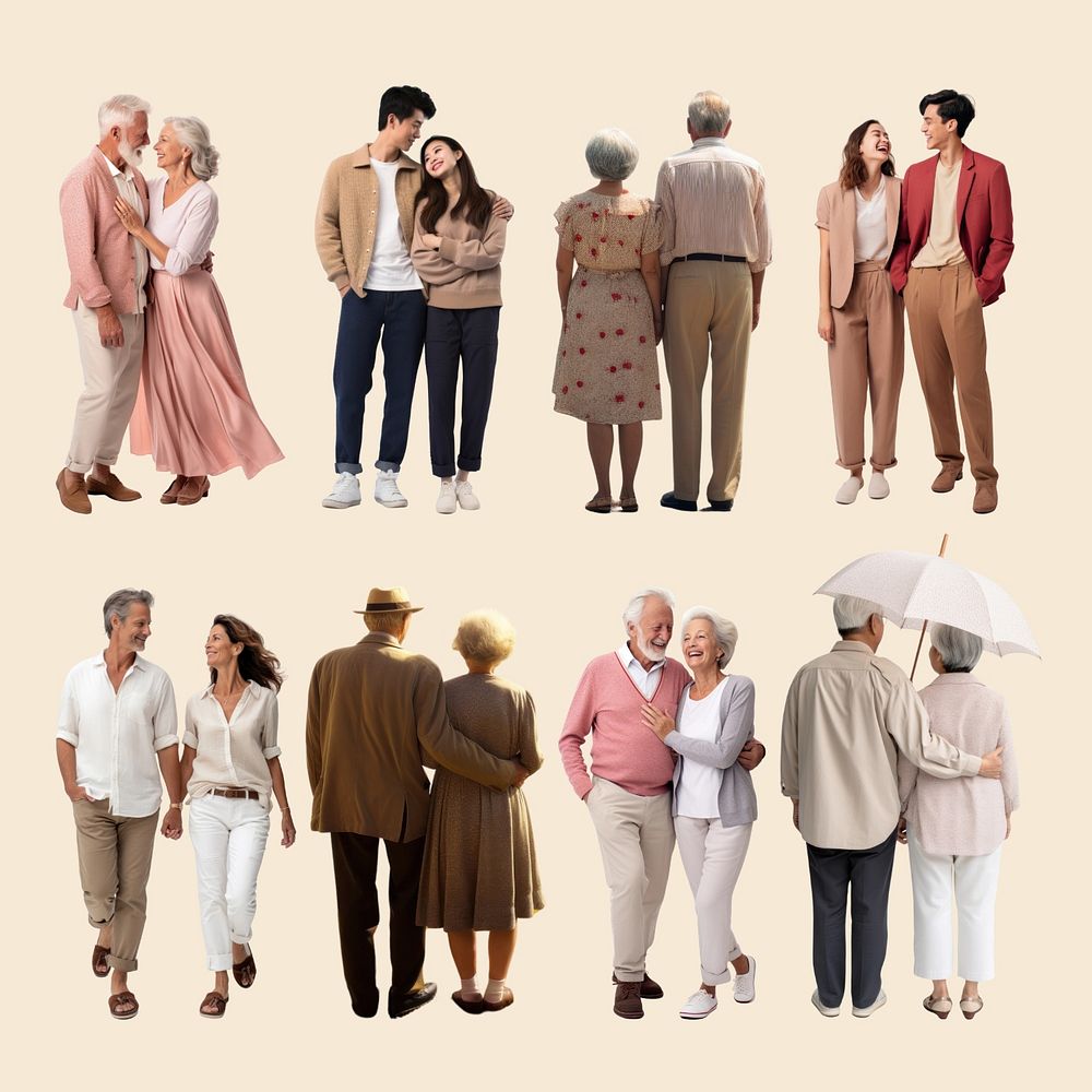 Editable diverse love couple design | Premium Editable Design - rawpixel