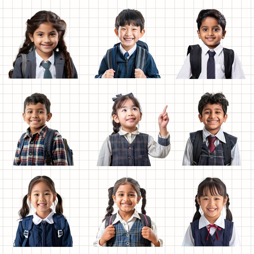 Editable Diverse Asian student element | Premium Editable Design - rawpixel