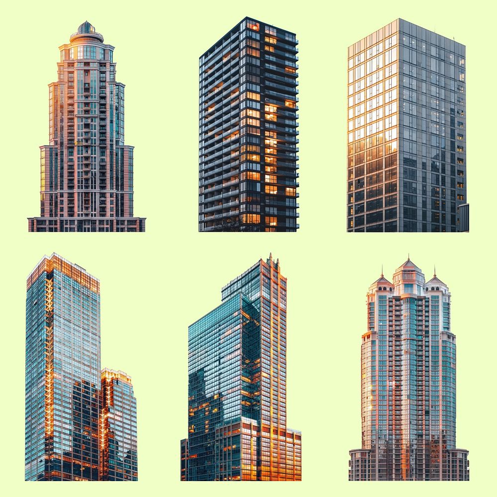 Editable modern office building design | Free Editable Design - rawpixel