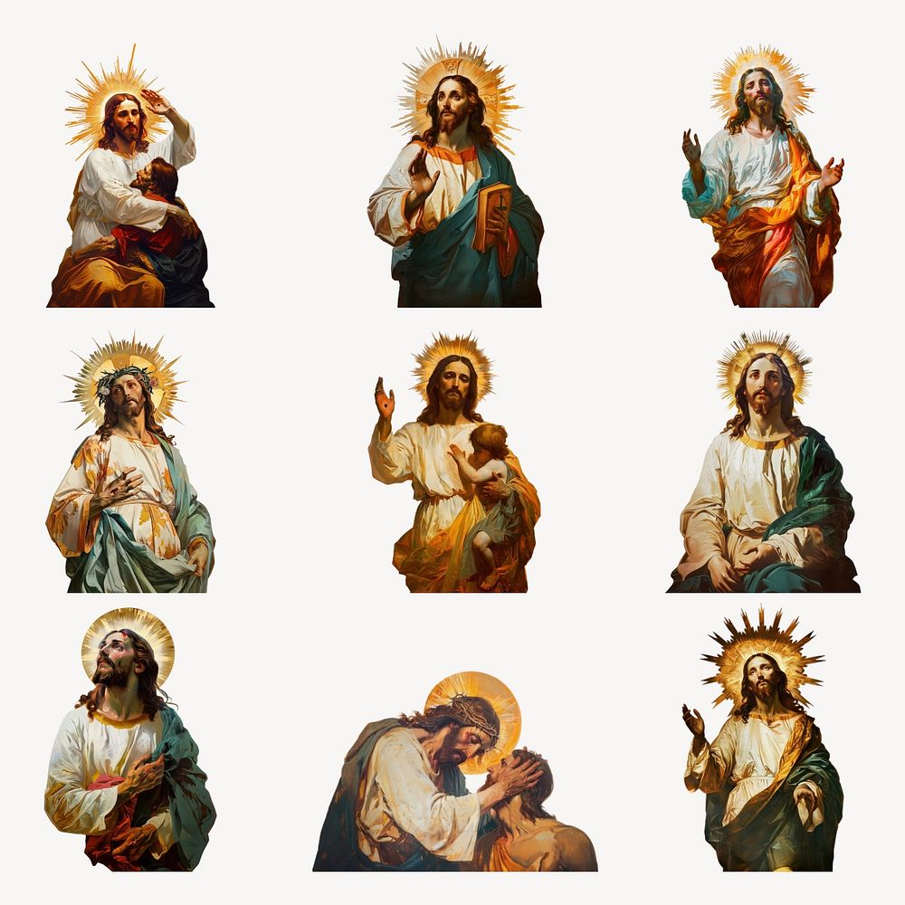 Editable Jesus Christ design element | Premium - rawpixel