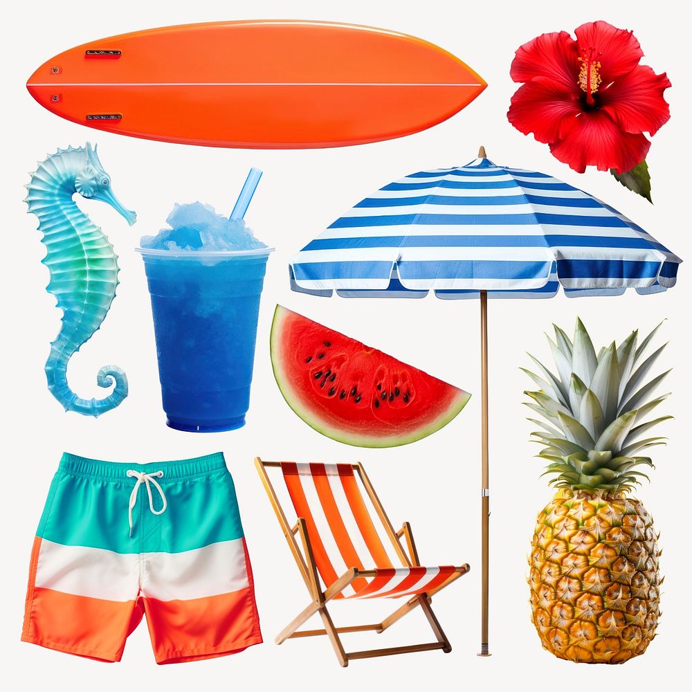 Editable Summer object design element | Premium Editable Design - rawpixel