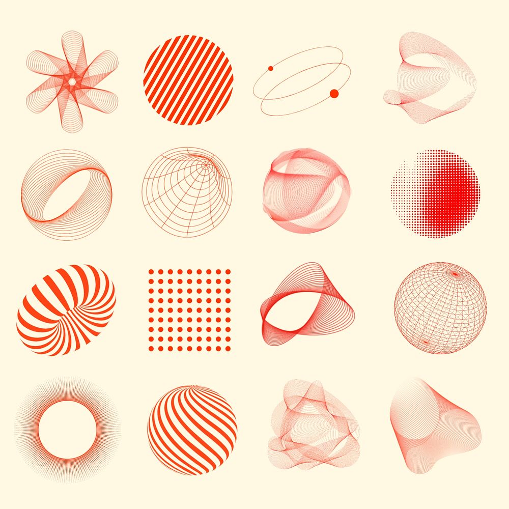 Editable Geometric wavy line shape | Premium Editable Design - rawpixel