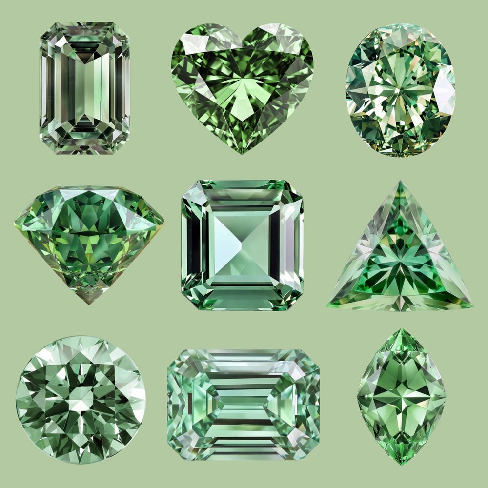 Editable green diamond design element | Premium Editable Design - rawpixel