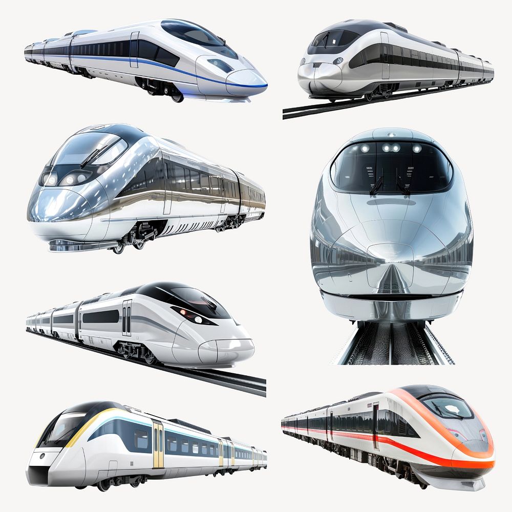 Editable high speed train design | Premium Editable Design - rawpixel
